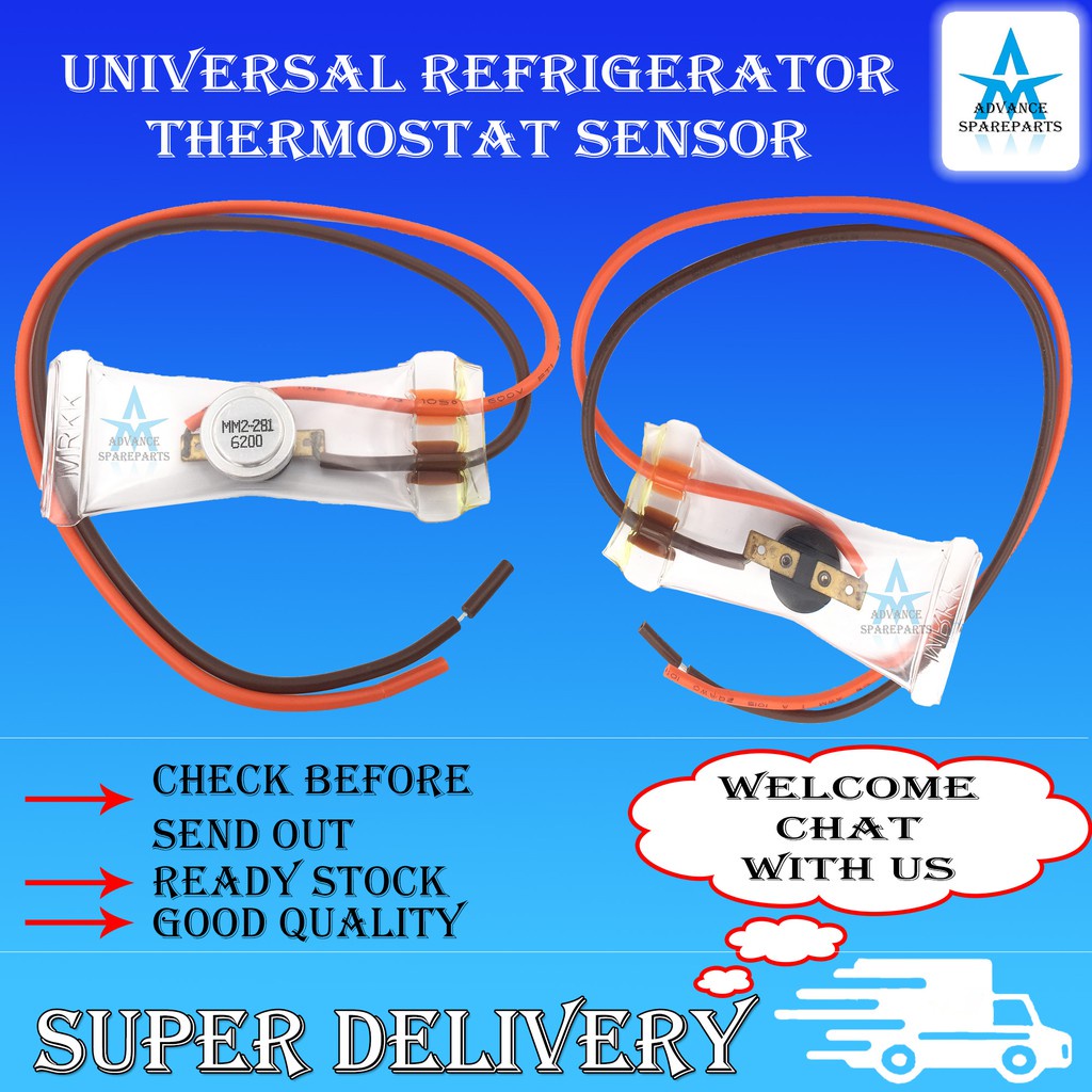 Universal Refrigerator Thermostat Sensor / Refrigerator Sensor / Sensor ...