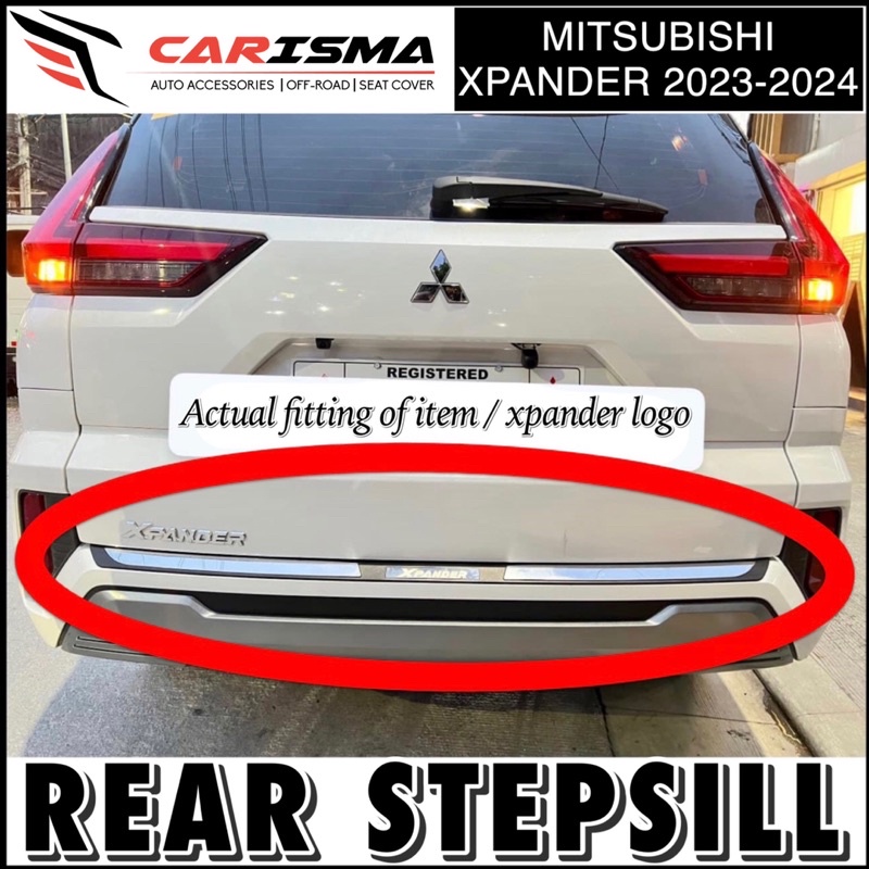 MITSUBISHI XPANDER 2023 REAR STEP SILL (xpander accessories) | Shopee ...