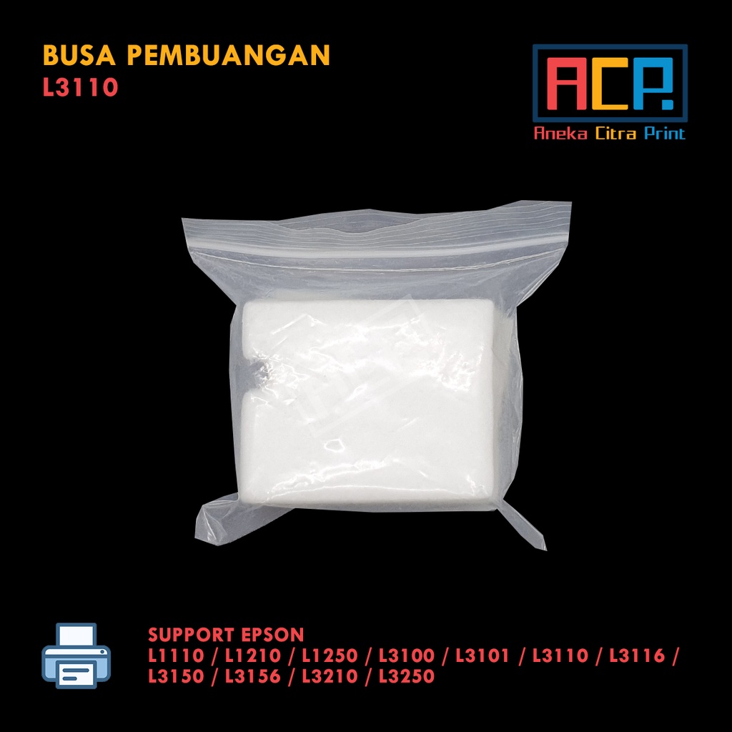 Disposal Waste Ink Pad Foam - Epson L1210 L1216 L1250 L3210 L3250 - New ...