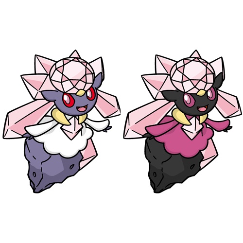 Pokémon Event Distribution - Diancie (Normal and Shiny) | Shopee ...