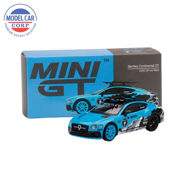 Mini GT Bentley Continental GT 2020 GP Ice Race MGT00247 Scale: 1/64 ...