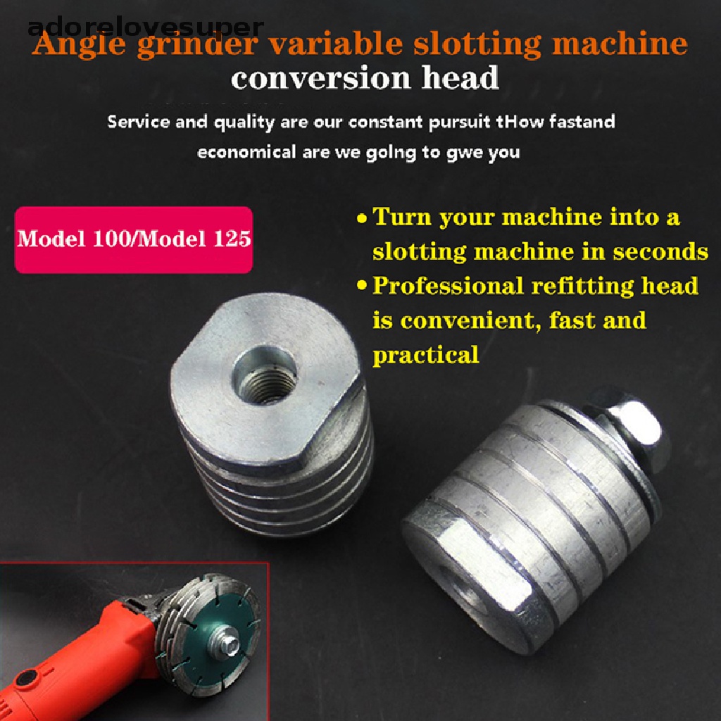 AD1PH Angle Grinder Grooving Machine Adapter 100/125-230 Conversion ...