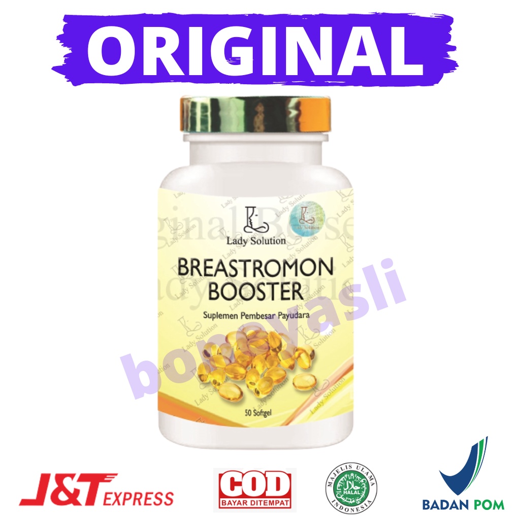 Breastromon Booster Original Breast & Butt Enlargement Supplement Lady ...