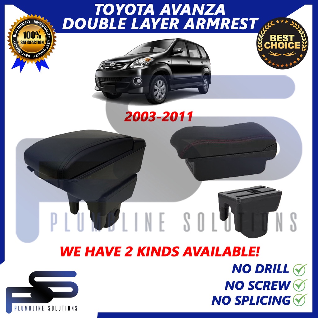 Car Armrest Toyota Avanza 2003 - 2011 Arm Rest Console Box Premium 7 ...