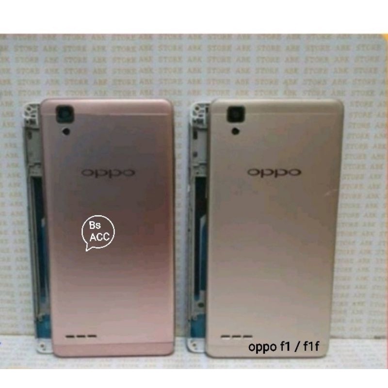 Casing housing casing full set oppo f1 / f1f frame + backdoor | Shopee ...