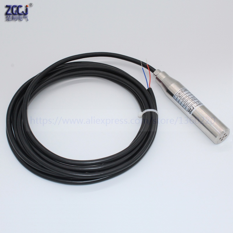 3m Measure range liquid level transmitter 24VDC 4-20mA DC water level ...