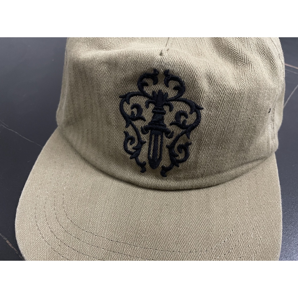 Chrome Hearts cap Embroidered logo design baseball cap khaki cap ...