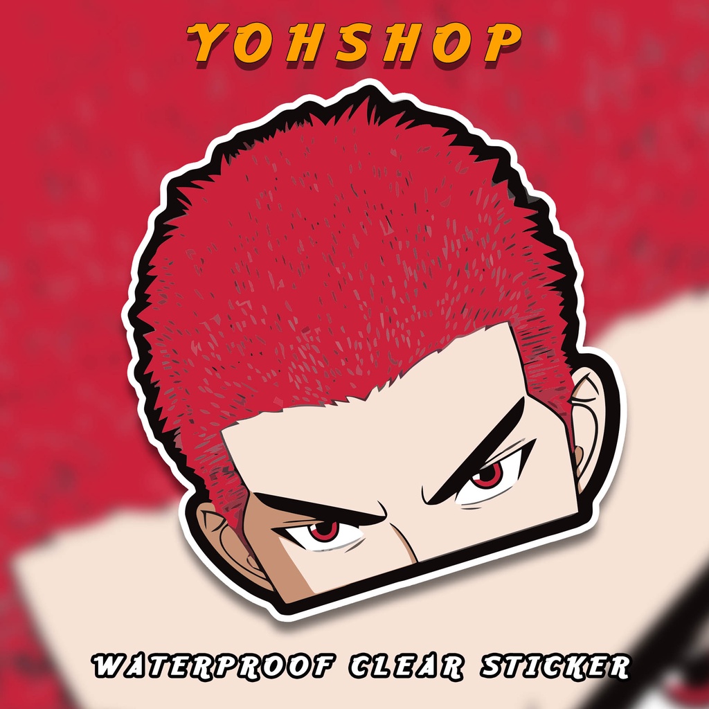 Hanamichi Sakuragi Sticker | Slamdunk Shohoku Sticker | Waterproof ...
