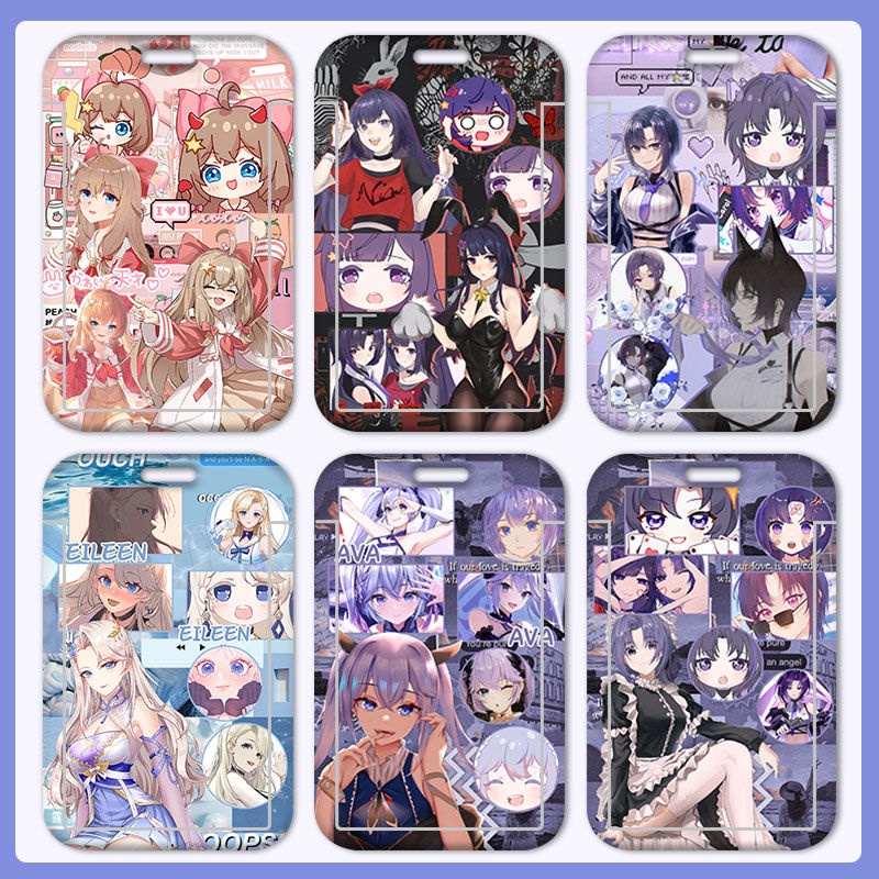 A-SOUL Custom Student School ID Card Employee Work ID Card Holder MRT ...