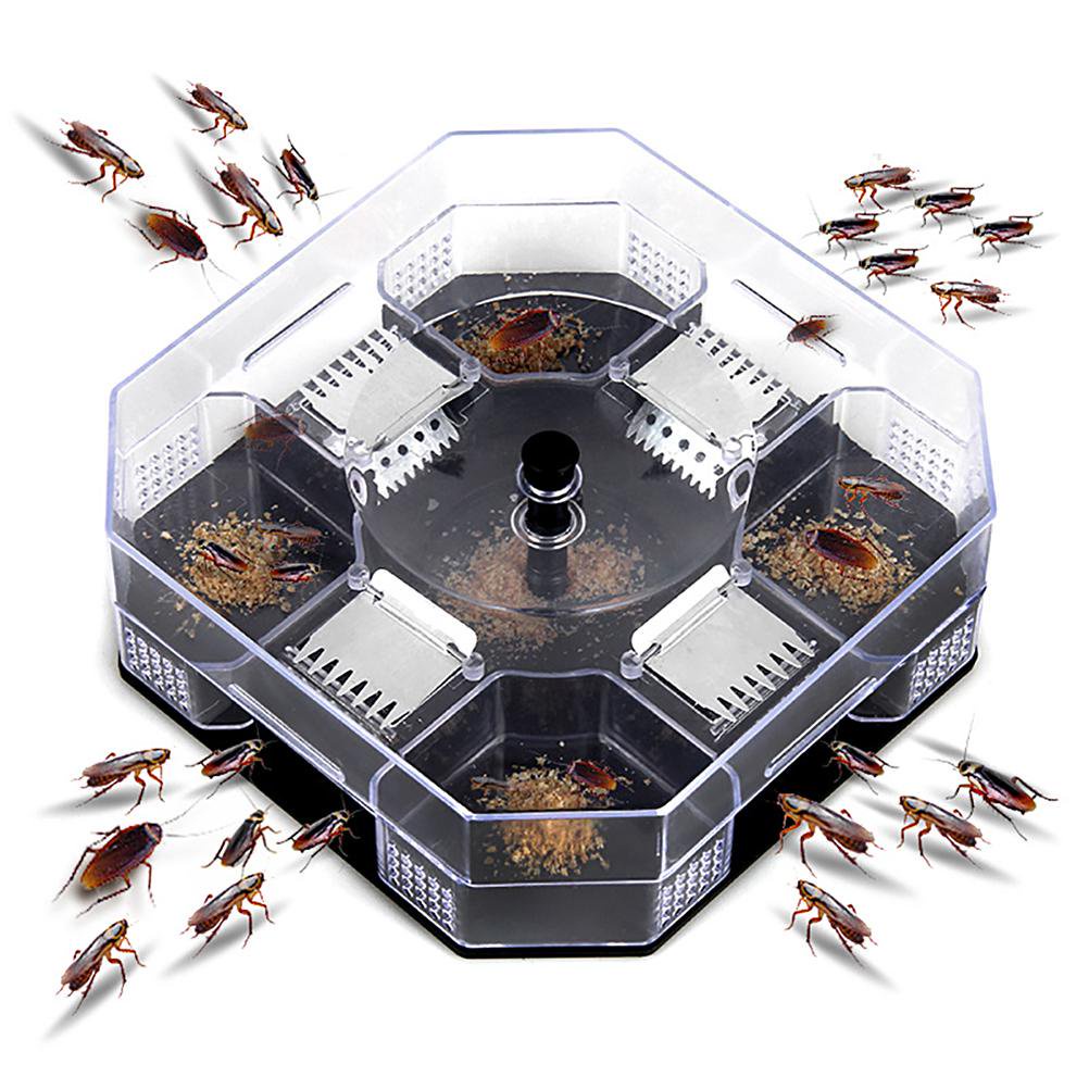 Cockroach Trap Box Reusable Eco-Friendly Roach Catcher Trap for Indoor ...