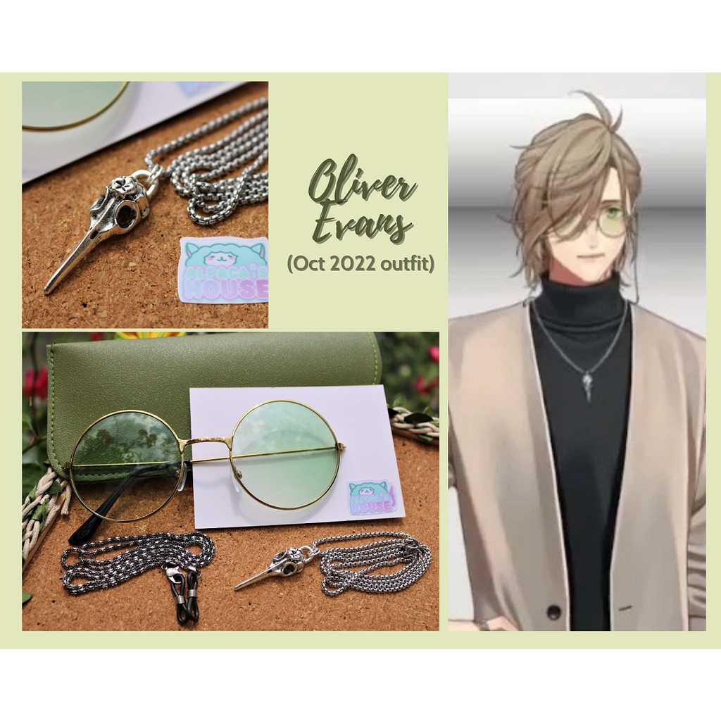 Vtuber - Collection of Oliver Evans (Eden-gumi) accessories | Shopee ...