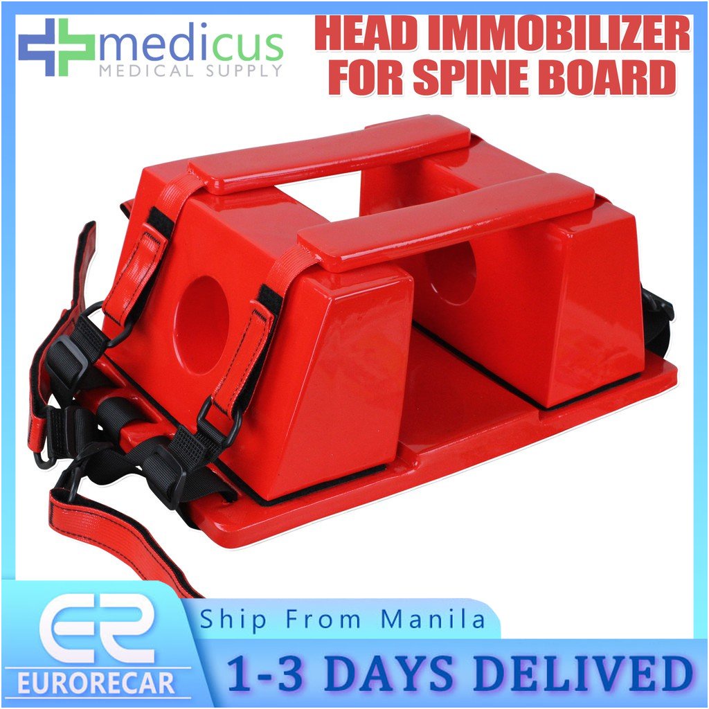 Medicus Medical Supplies Head Immobilizer For Spine Board | Shopee ...