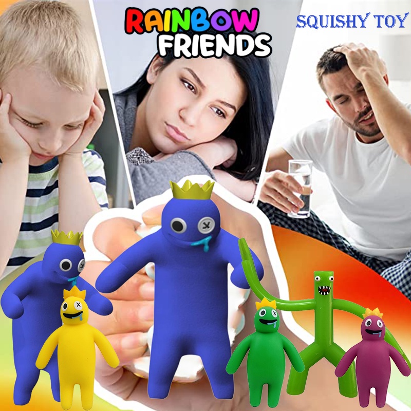 Roblox Rainbow Elastic Friends Squishy Prop Multi-function ...