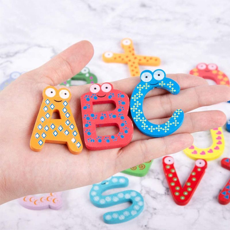 Alphabet Lore 26 English Letters Refrigerator Magnet Early Education ...