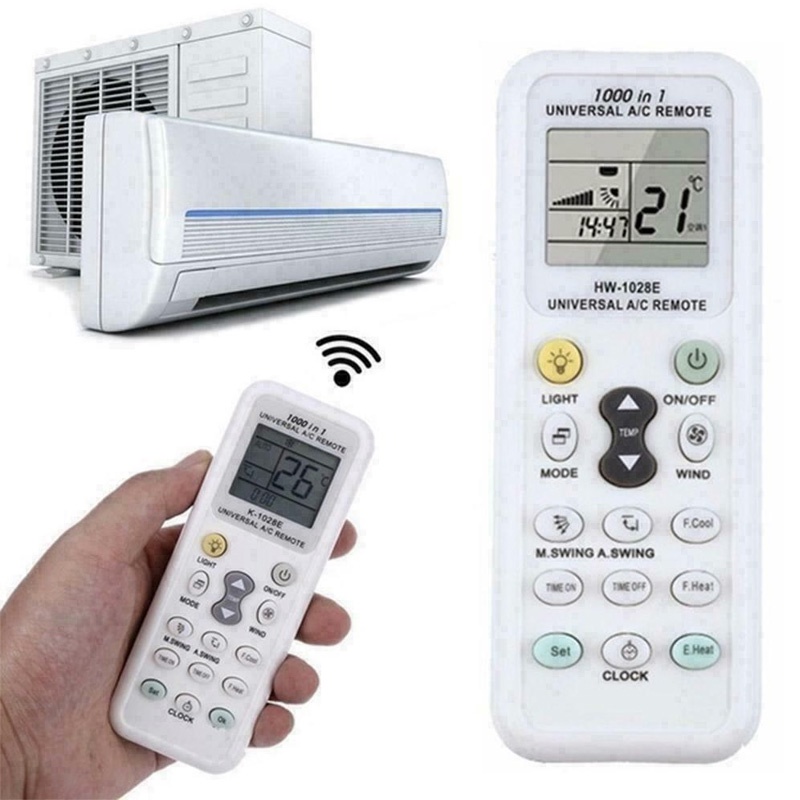 【PH Local】Aircon Universal Wireless Remote Control English Air ...