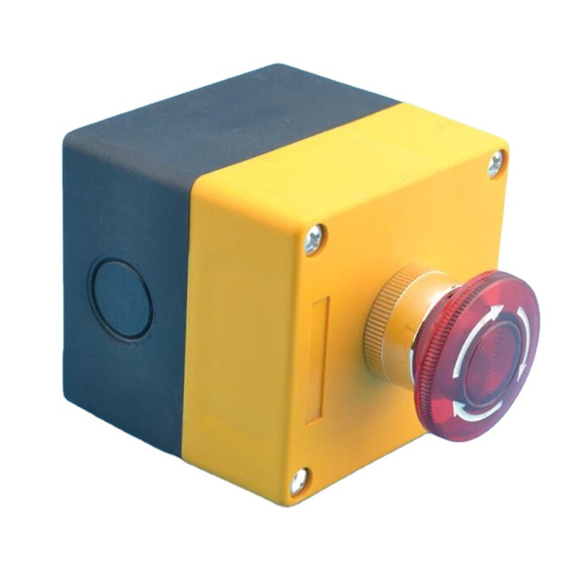 22mm emergency stop button switch 220v with light emergency stop button ...