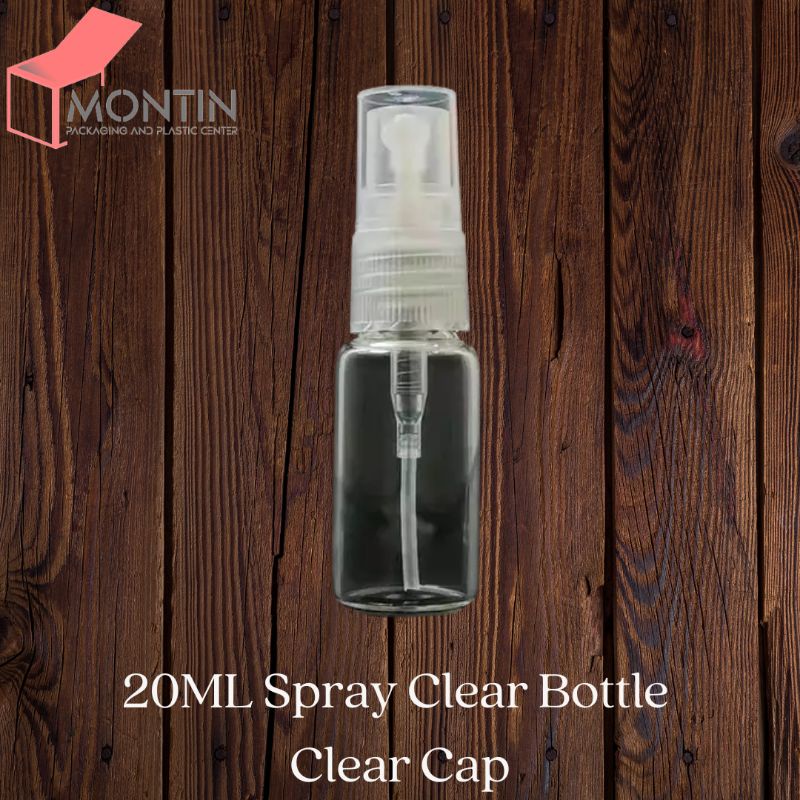 20ML Spray Bottle Clear Cap | Shopee Philippines