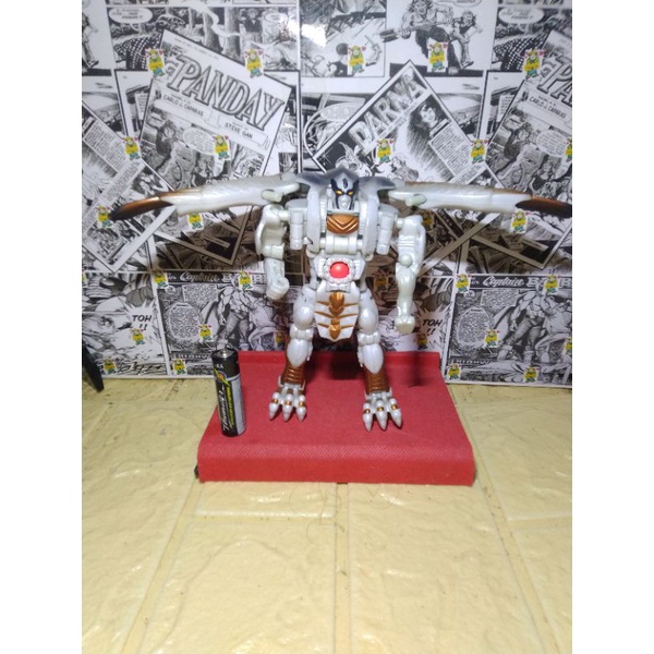 Beast Wars Transformer Silver Hawk Figure | Shopee Philippines
