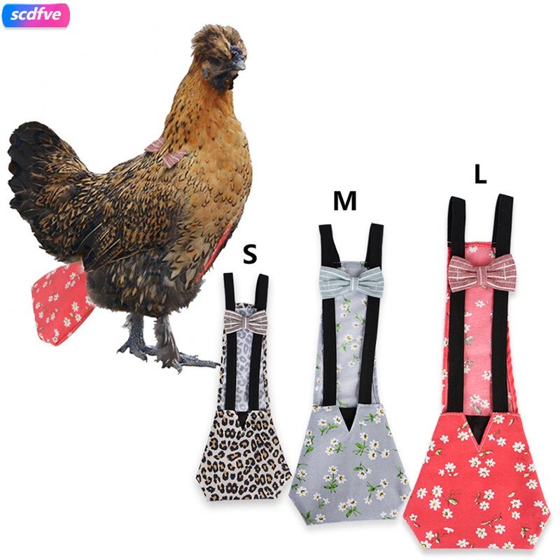 Hen Goose Pigeon Nappy Pet Diaper Waable Poultry Diaper Duck Cock ...