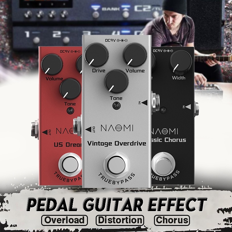 Mini Compressor Pedal Portable Guitar Effect Pedal Electric Guitar ...