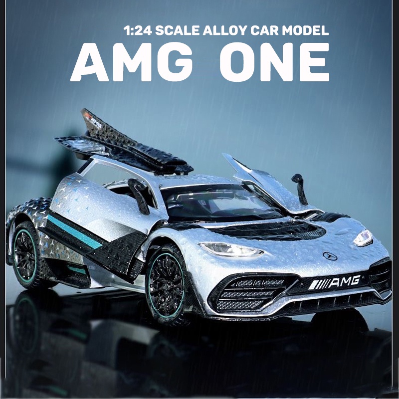 1:24 Scale Benz One AMG Alloy Car Model Diecast Car Sound Light Car ...