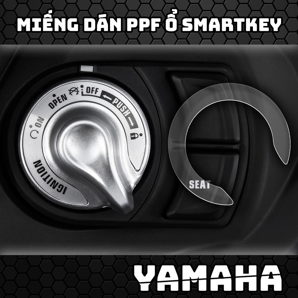 Yamaha LOCK PPF sticker to prevent scratches on SMARTKEY LOCKS | Shopee ...