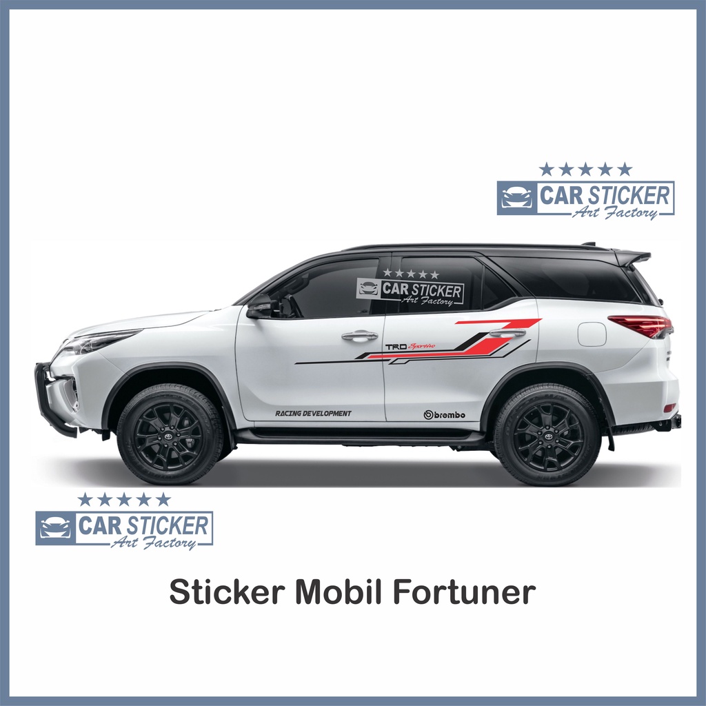 For11 fortuner sticker, toyota fortuner car sticker, fortuner sticker ...