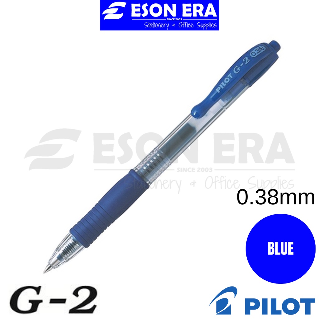 Pilot G-2 Gel Pen Refillable Retractable 0.38mm / 0.5mm / 0.7mm / 1.0mm ...