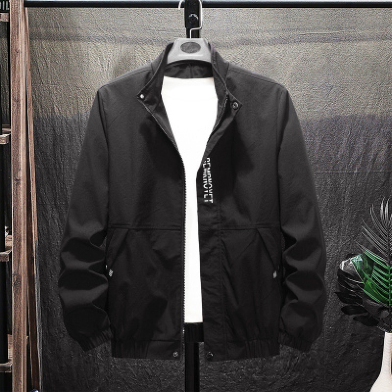 Jaket Lelaki Coats Jackets Jaket Men Windbreaker Jacket Windproof ...