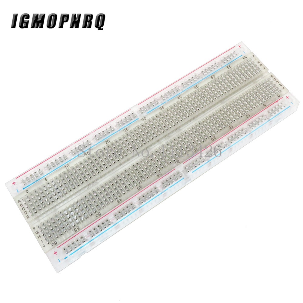 Breadboard 830 Point Solderless PCB Bread Board MB-102 MB102 Test ...