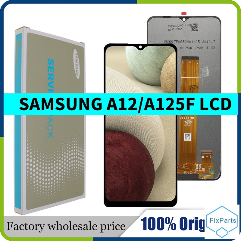 Display For Samsung Galaxy A12 A125f A125f Ds Display Lcd Touch Screen
