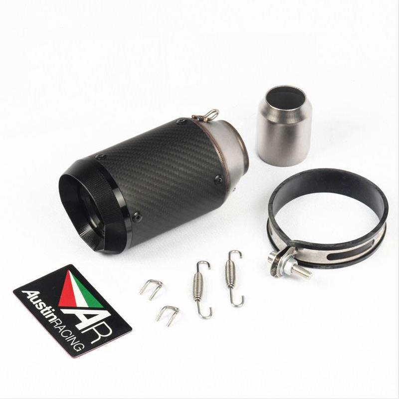 51mm AR exhaust Austin Racing Inlet universal Muffler Pipe Exhaust Pipe ...
