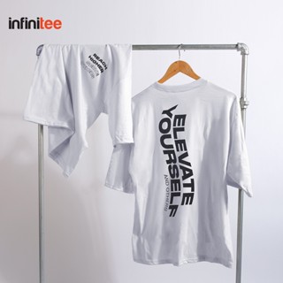 Infinitee Elevate Oversized T Shirt For Men Women Oversize White Plus Size Shirt Top Tops Tshirt ...