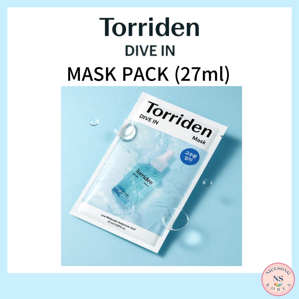 [Torriden]Dive In Mask Pack 27ml | Shopee Philippines