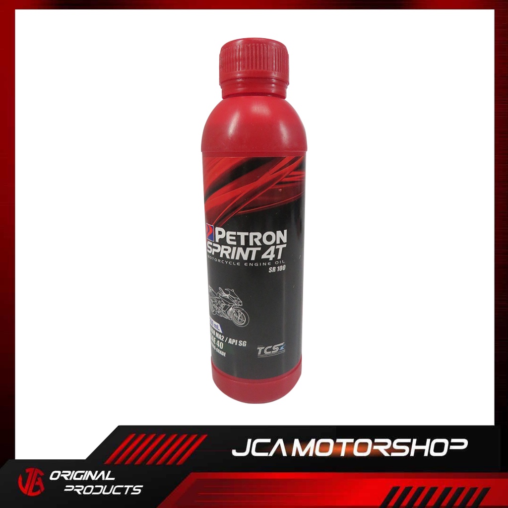 PETRON SPRINT 4T SR100 MOTORCYCLE ENGINE OIL MONO GRADE SAE40 (200ML ...