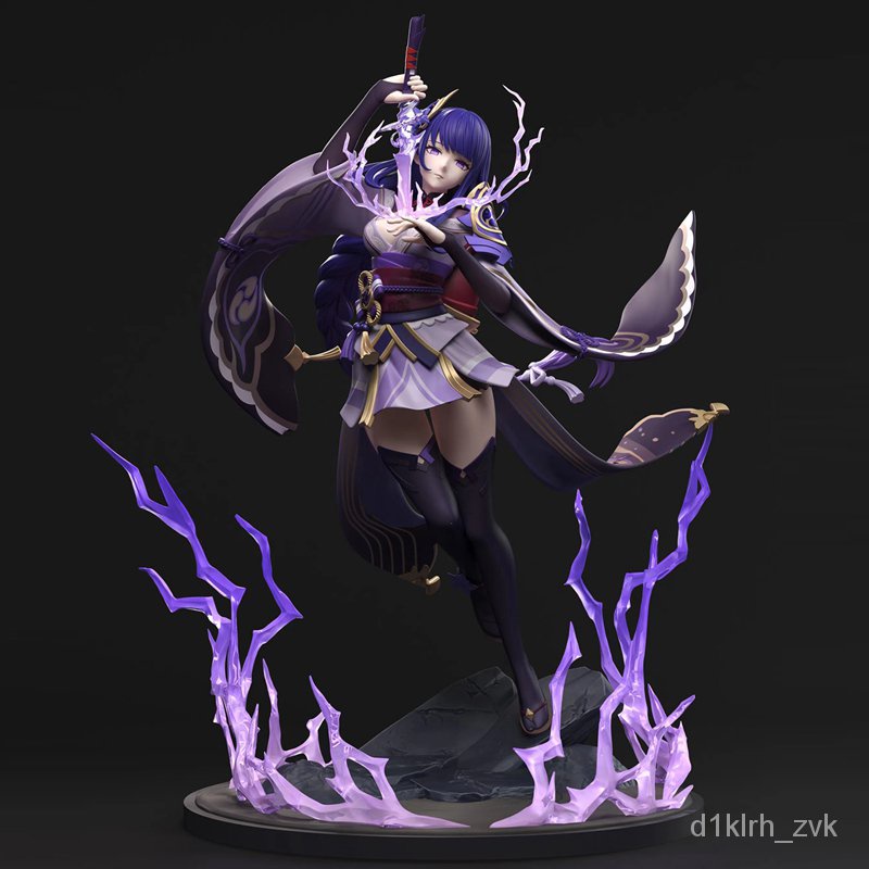 28cm Genshin Impact Raiden Shogun Anime Figure Genshin Impact Mona ...
