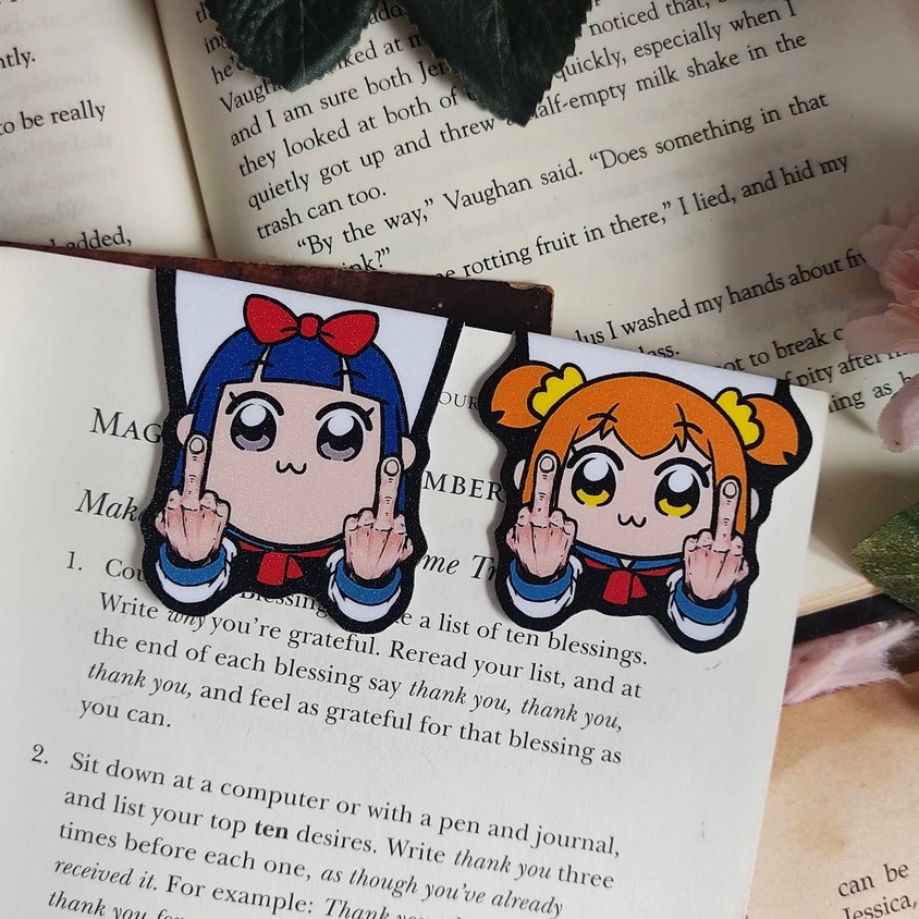 POP TEAM EPIC Chibi Magnetic Bookmarks | Shopee Philippines