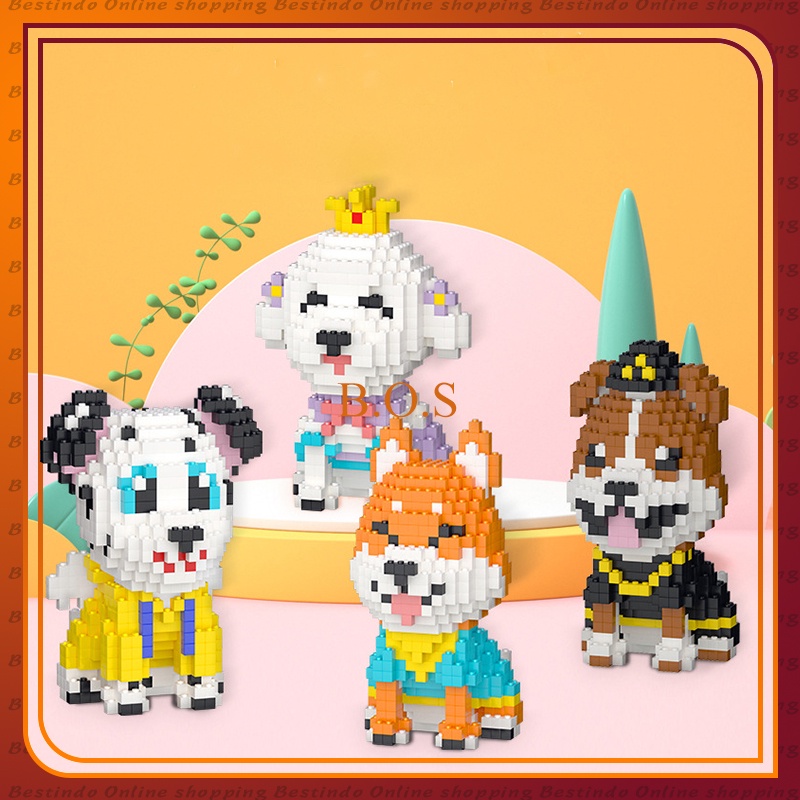 Nano Block DOGGY | Nano Block education Bricks | Shopee Philippines