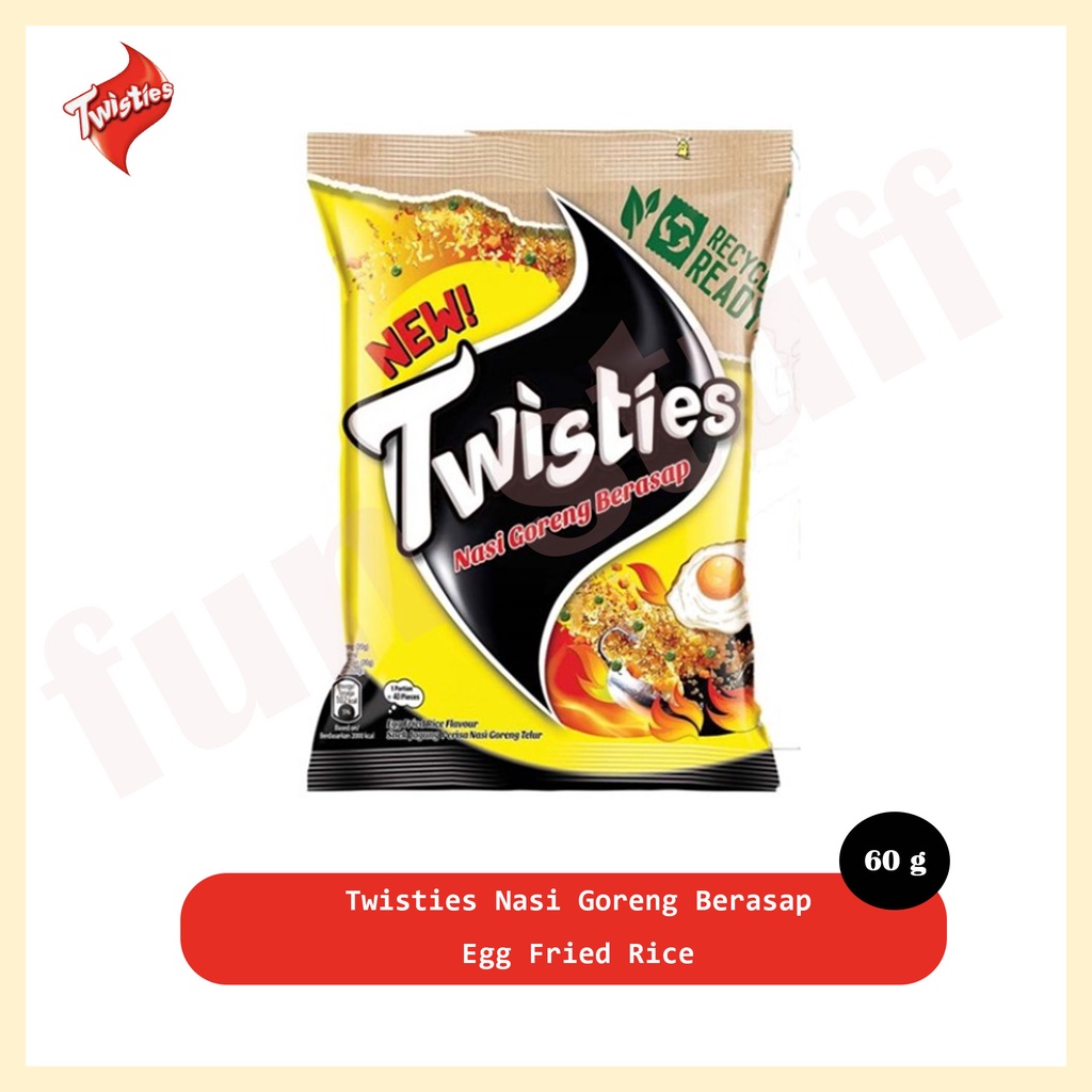 Twisties Smoked Fried Rice Egg Fried Rice Snack (60g) | Shopee Philippines
