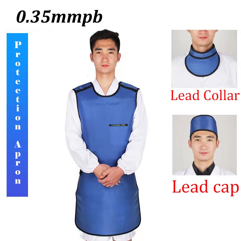 0.35mmpb Lead Rubber Apron Lead Collar Lead Cap X Ray Anti-radiation ...