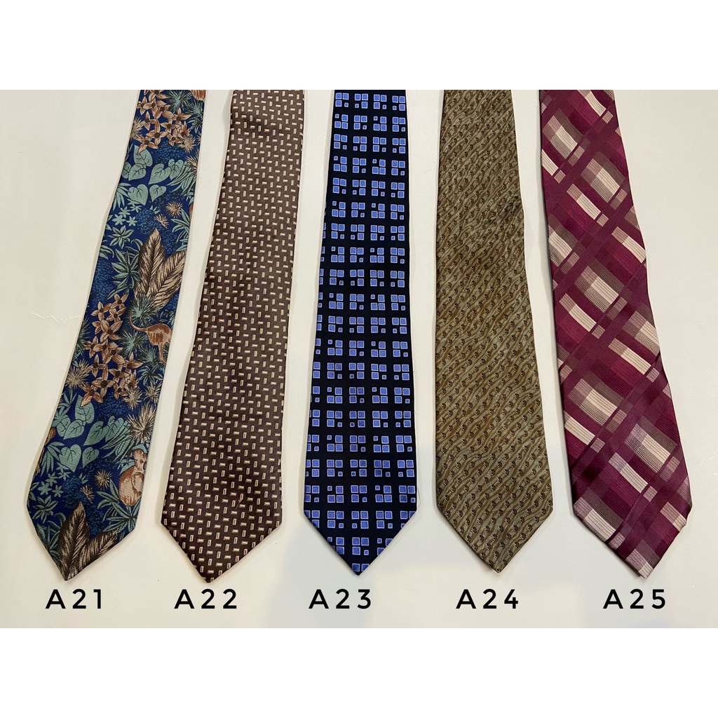 Vintage wide Japanese tie (MS A21 - A25) | Shopee Philippines
