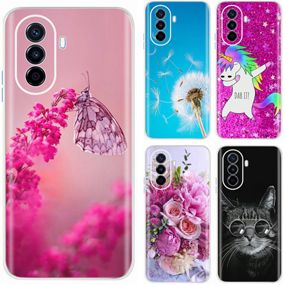 HUAWEI MGA-LX9 Nova Y70 NovaY70 Plus Casing New Cartoons Mobile Phone ...