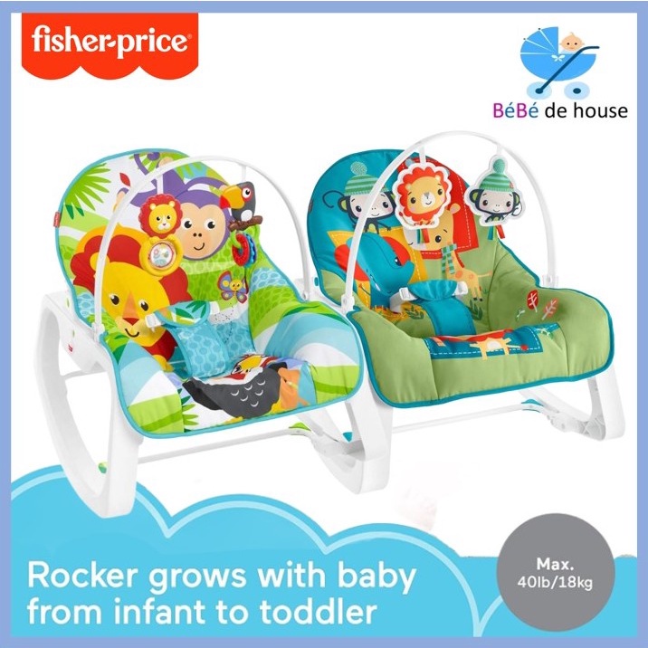 Fisher Price Infant to Toddler Rocker - 1 Unit | Shopee Philippines