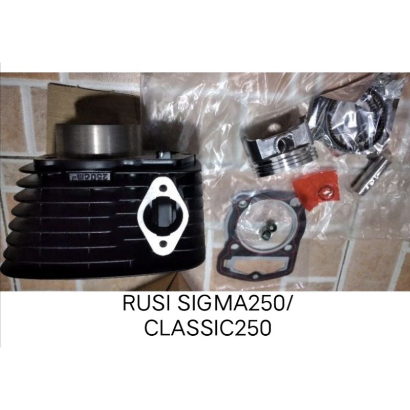 RUSI SIGMA250 /CLASSIC 250 CYLINDER BLOCK ASSY. | Shopee Philippines