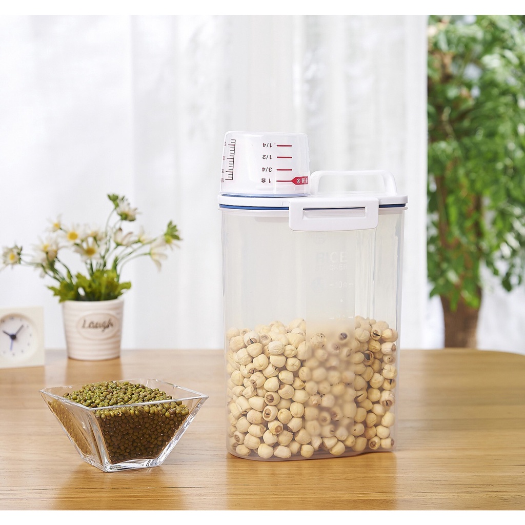 1.5L2.5L Large capacity Solid Food Nut Coffee bean Milk Food Storage ...