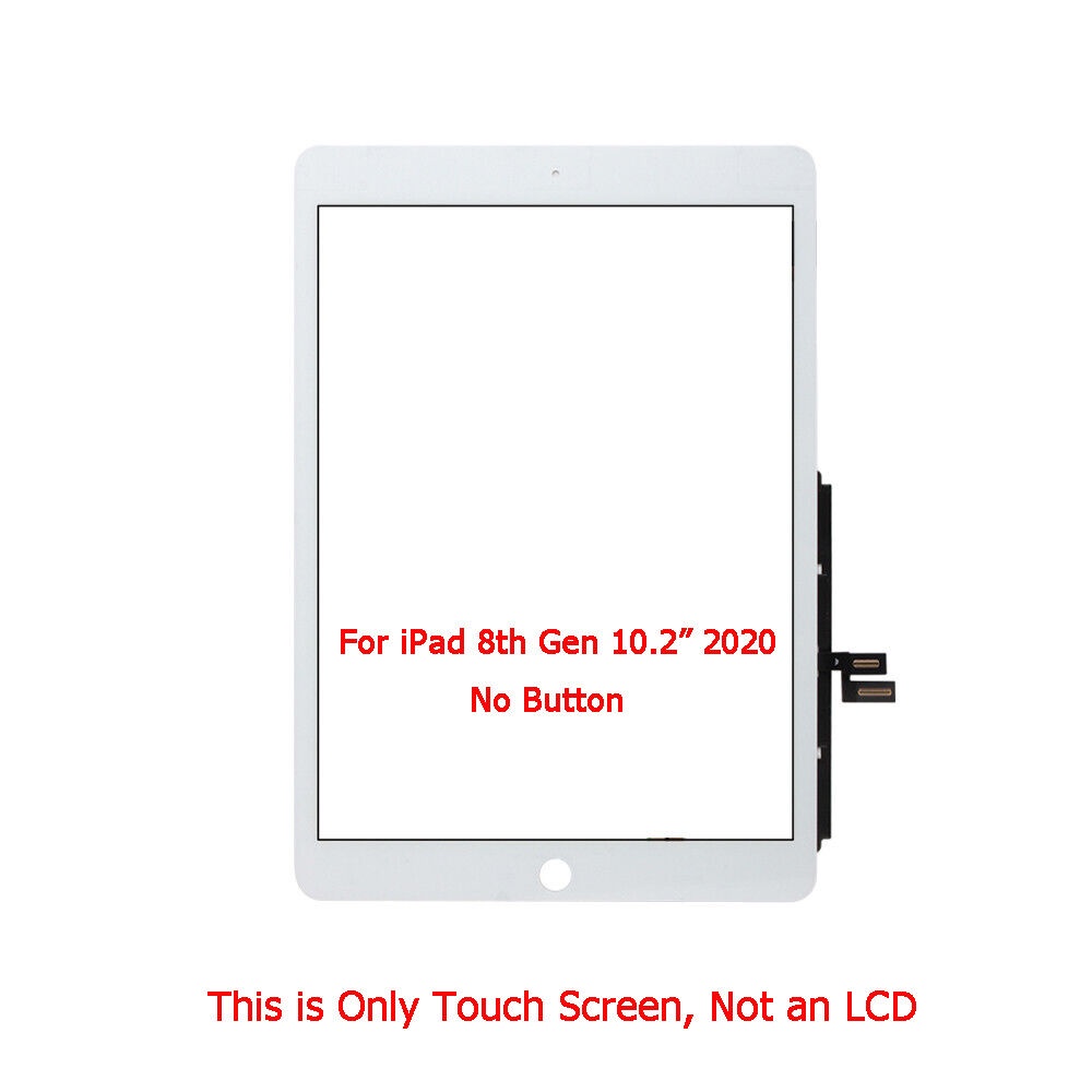 NEW Replace For iPad 7 8 8th 9th Gen 10.2 A2197 Touch Screen Digitizer ...