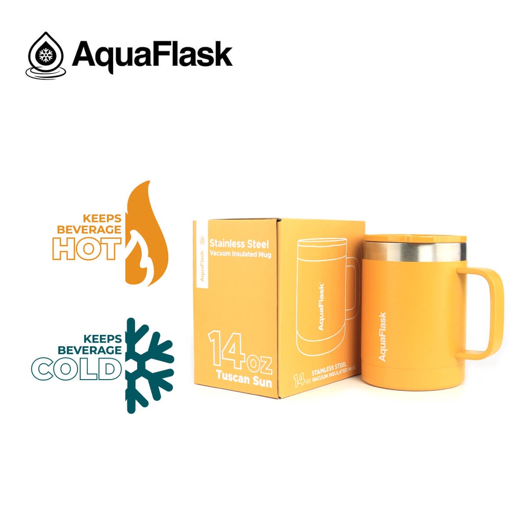Aquaflask (14oz) Insulated Mug Aqua Flask | Shopee Philippines