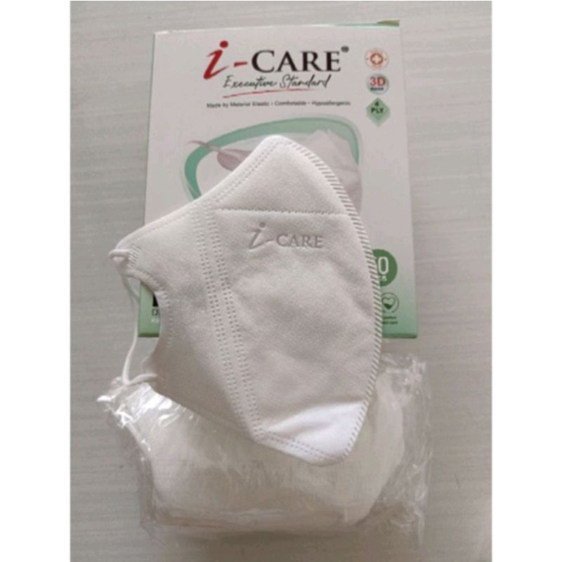 Icare 4ply duck bill mask per box contains 50 pcs | Shopee Philippines