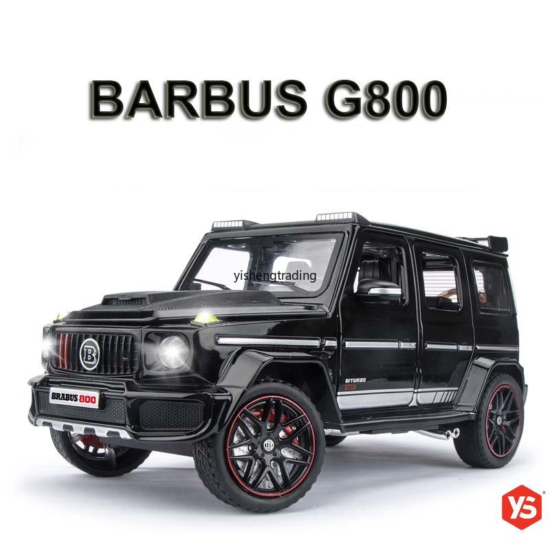 1:24 Scale Barbus G800 Diecast Model Car With Light Up,Engine Sounds ...