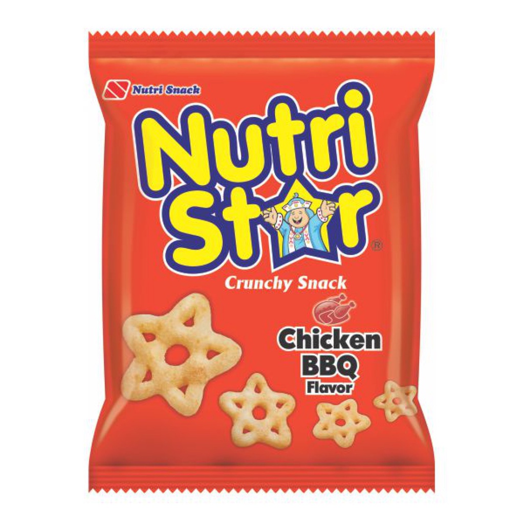 Nutri Star Crunchy Chicken Bbq 23g | Shopee Philippines